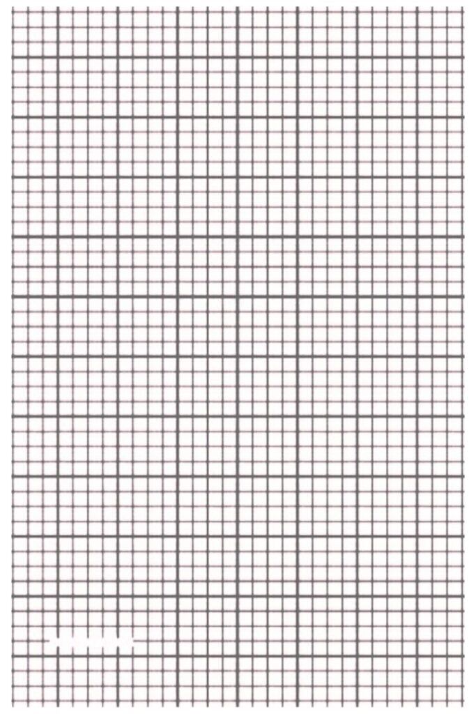 1 Centimeter Graph Paper Template [Free Printable]