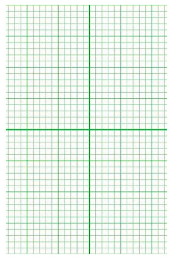 Graph Paper with Axis Template [Free Printable]