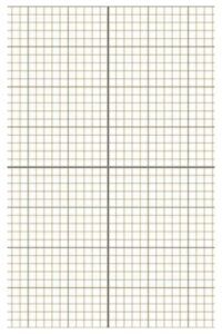 Graph Paper with Axis Template [Free Printable]