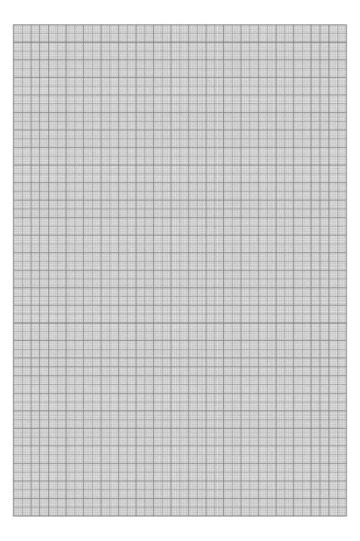 Millimeter Graph Paper Template [Free Printable]