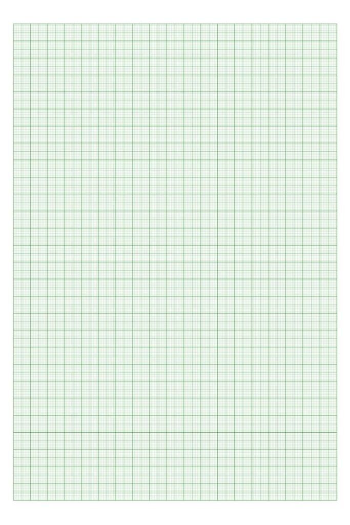 Millimeter Graph Paper Template [Free Printable]