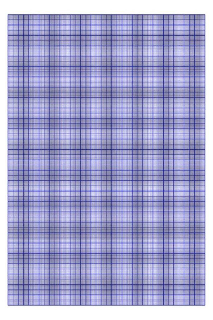 Millimeter Graph Paper Template [Free Printable]